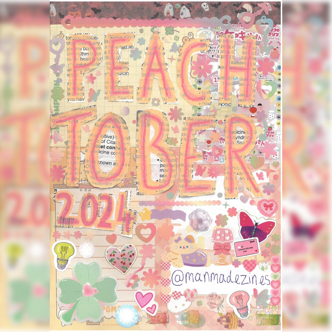 Peachtober 2024 Zine by ManMadeZines