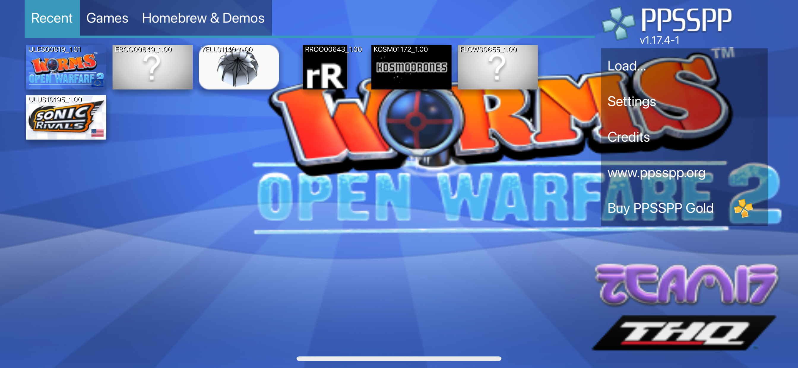 Worms Open Warfare 2 (No Virus) by maminakk1986