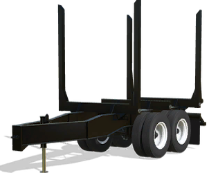 FS22 Log Pup Trailer by Tri-State Crew