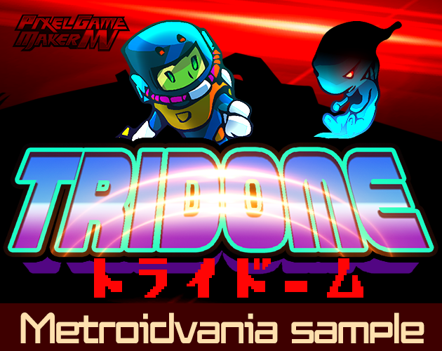 TRIDOME -トライドーム- Metroidvania sample by GotchaGotchaGames