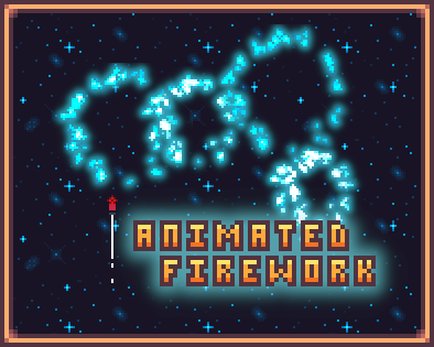 Animated Firework by usirnamee