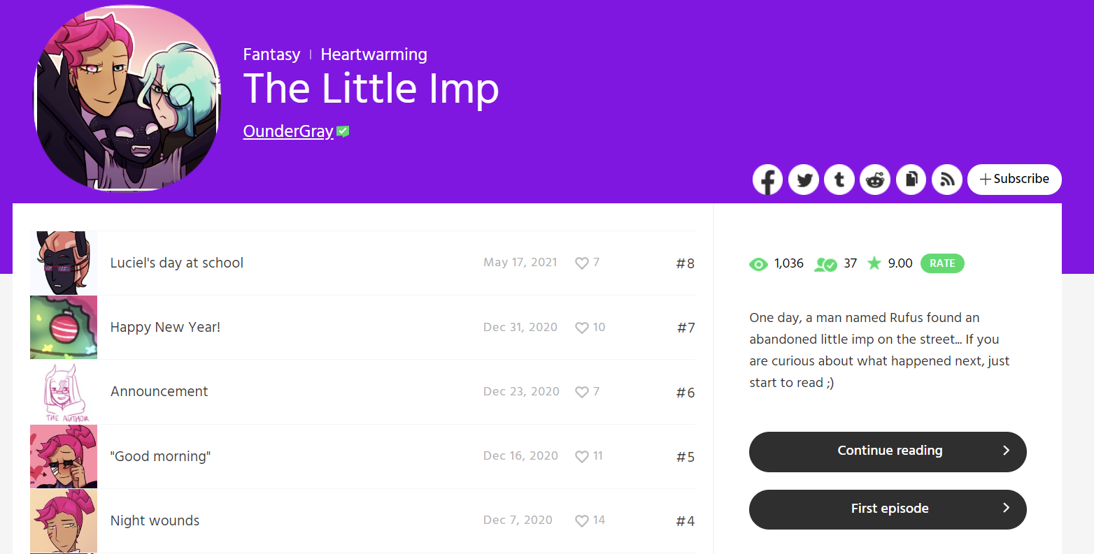 New Project: "The Little Imp" - itch.io
