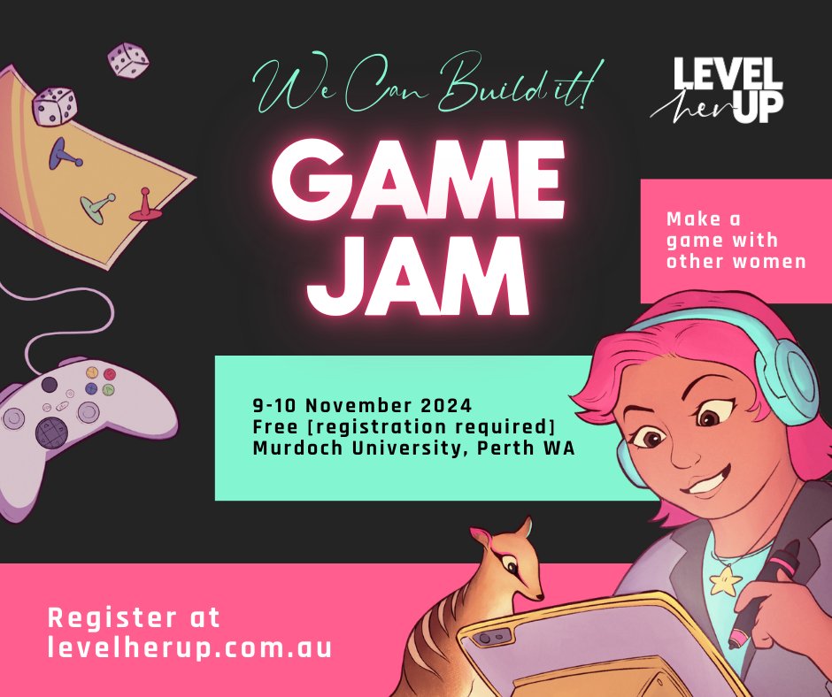 Level Her Up: We Can Build It! #2 - itch.io