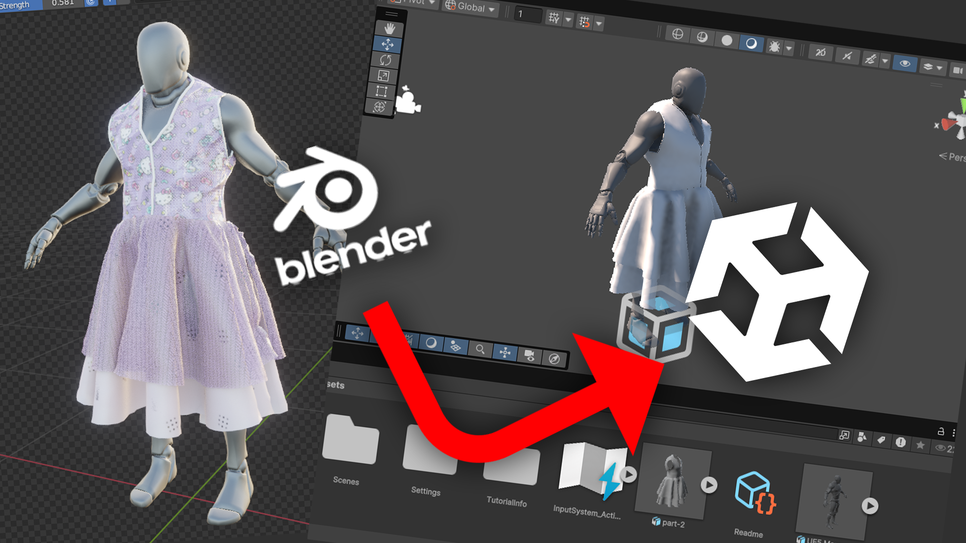 Quick BlenderToUnity (Blender Plugin) by Arcane Forge Studio
