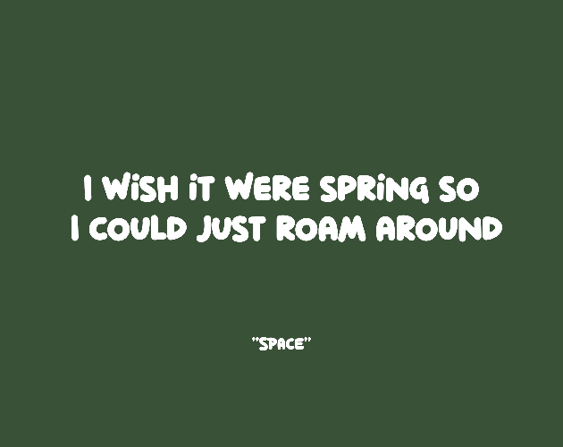 I Wish It Were Spring by V!vian