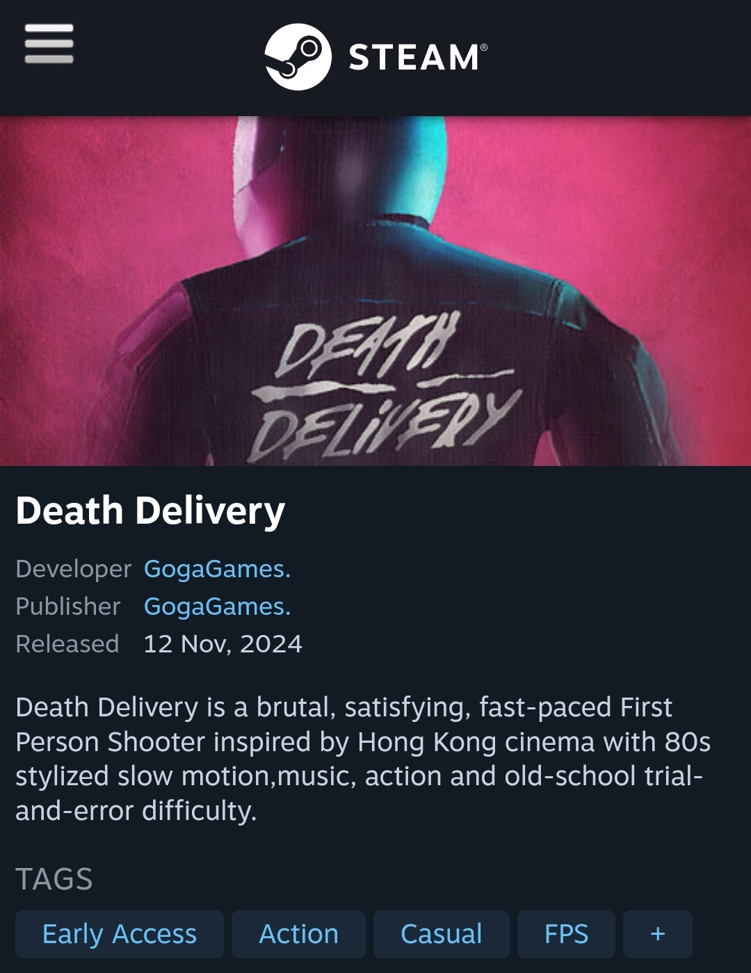 Get Death Delivery on steam!! - itch.io
