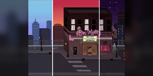 2D Street and Road Backgrounds Pack by Arludus