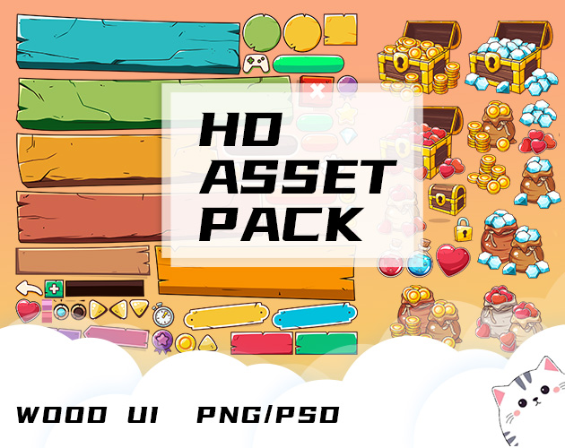 Wood UI by ClaireArt