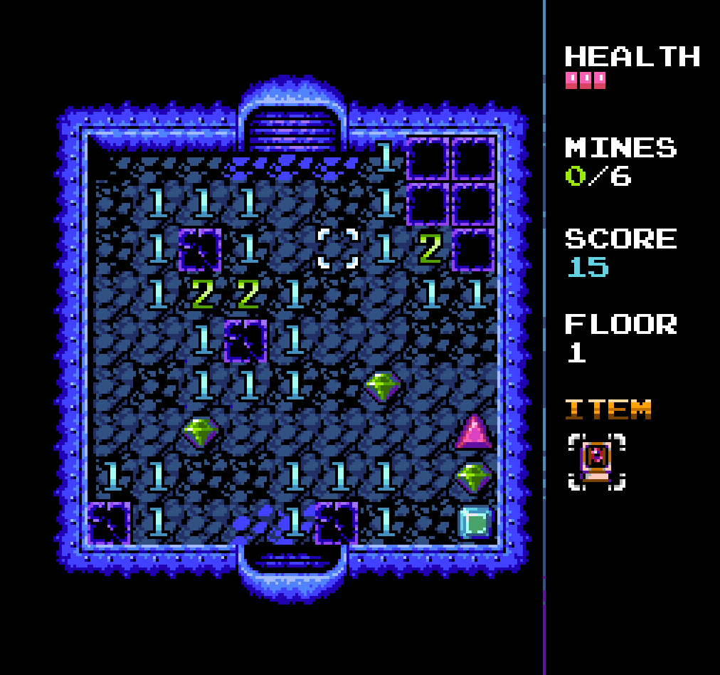 Minesweeper NES-like by poltergasm