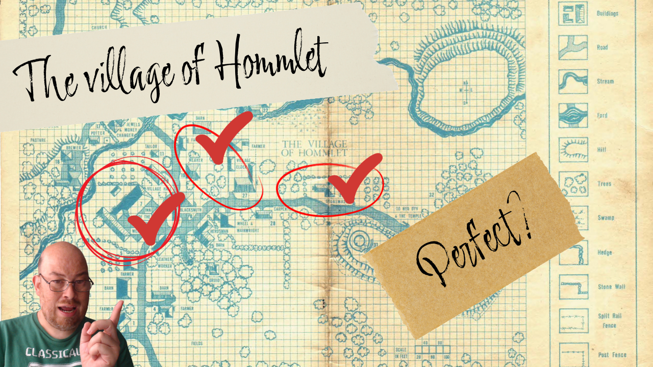 Is the Village of Hommlet the perfect starting town? - itch.io