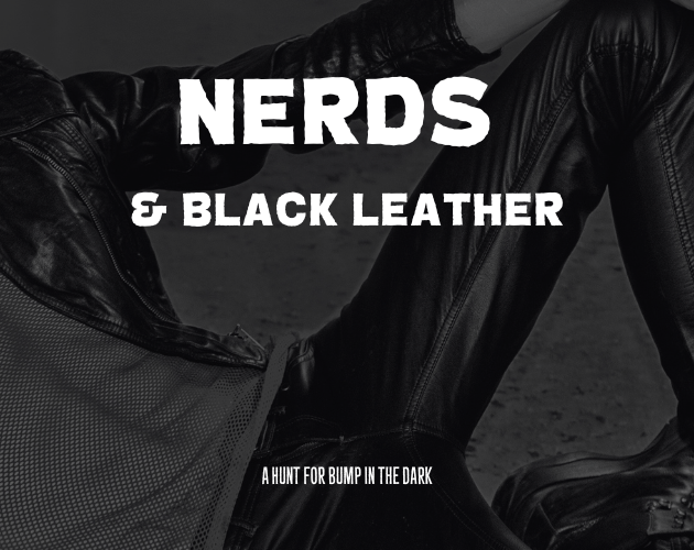Nerds & Black Leather by R. Rook Studio