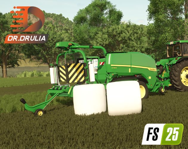 FS25 John Deere Baler C441R Pre Chamber by DrXmL