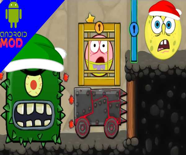 Spongebob Ball Part 5 - Red Ball 4 Mod - VKG by BestGamesVK
