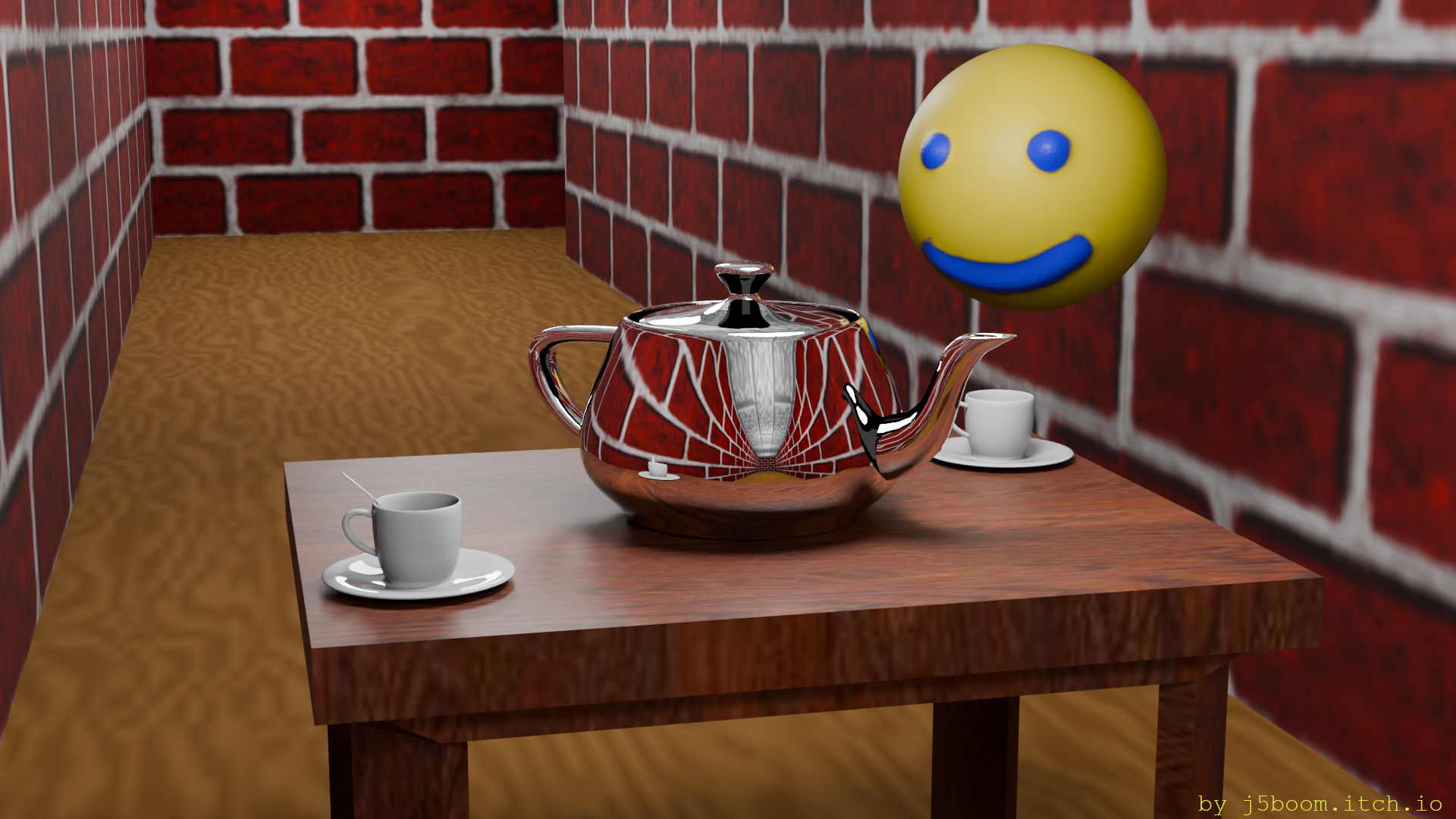 Cool render. 'Teapot 95' (Win95 Fan Tribute) - itch.io