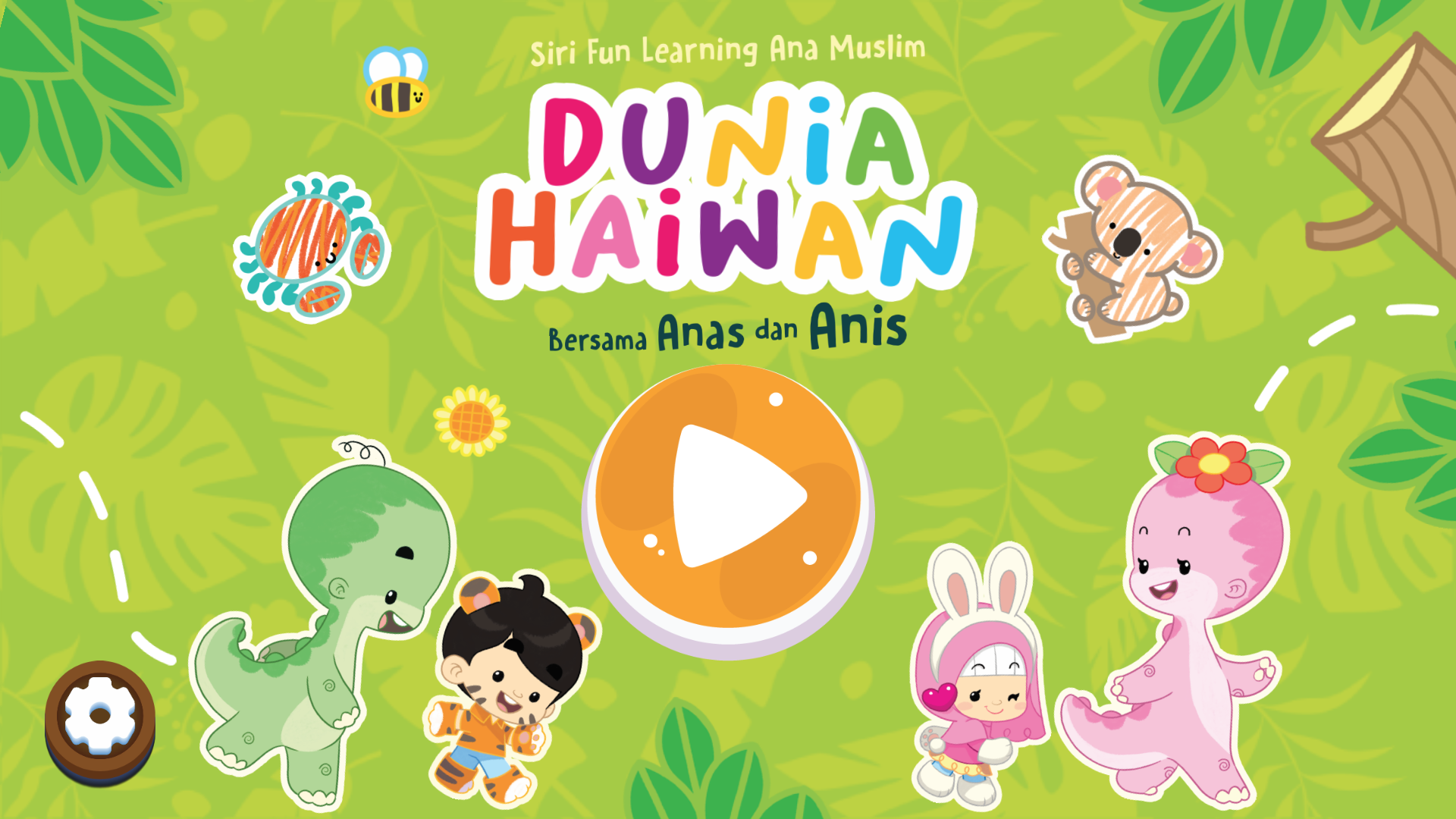 Siri Fun Learning: Dunia Haiwan Colouring Game by games@anamuslim360.com