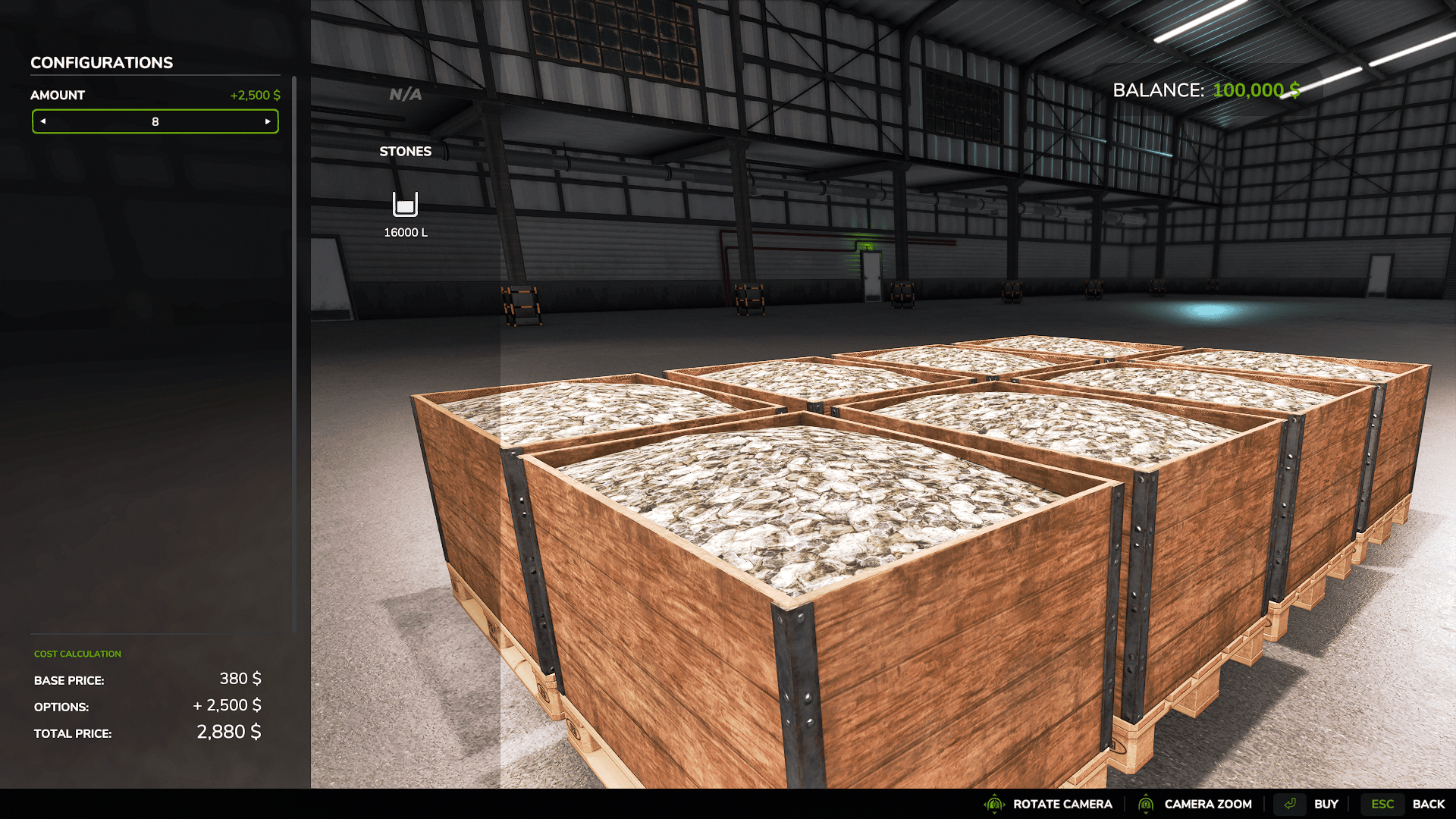 FS25 Stone Pallets by Newell_Gaming