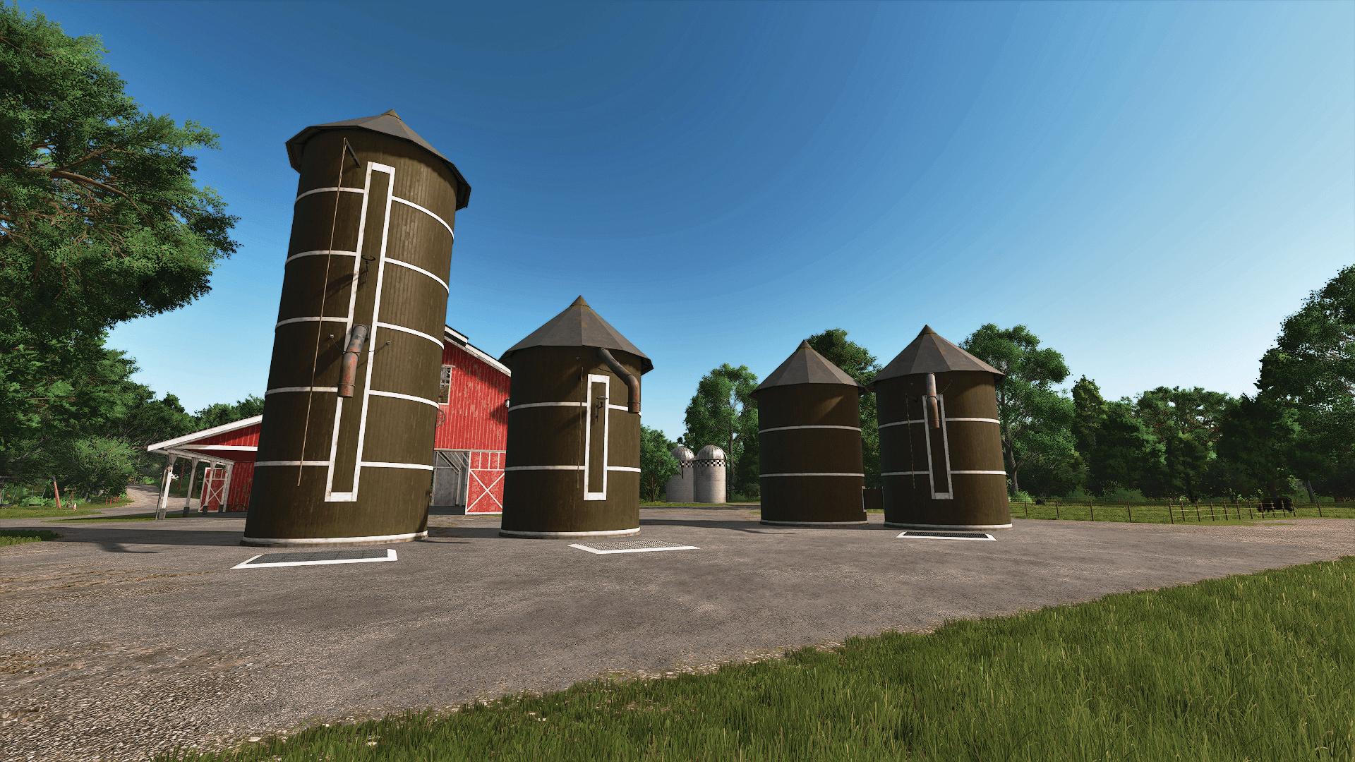 FS25 Bulk Silos & Extensions by Newell_Gaming