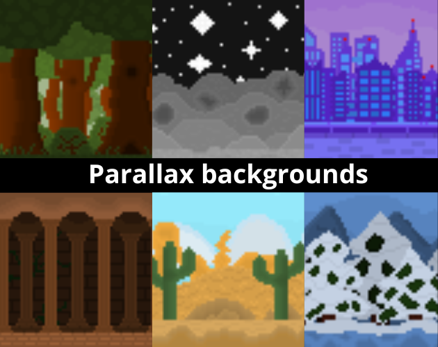 Parallax Backgrounds by MichuDesigns