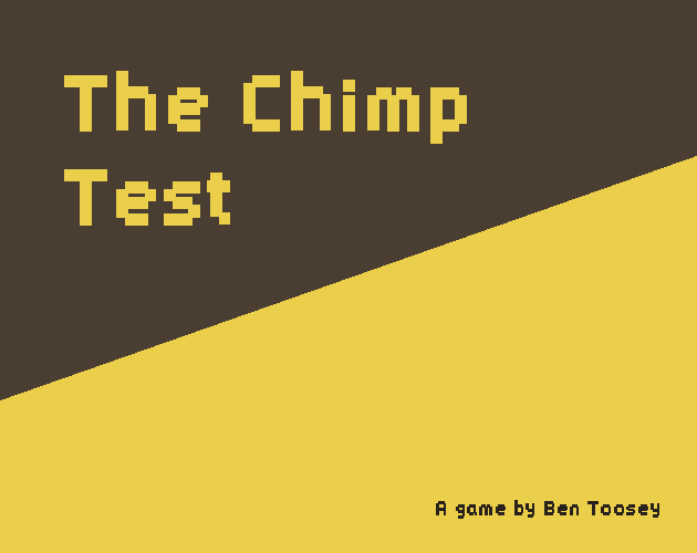 The Chimp Test by btoosey