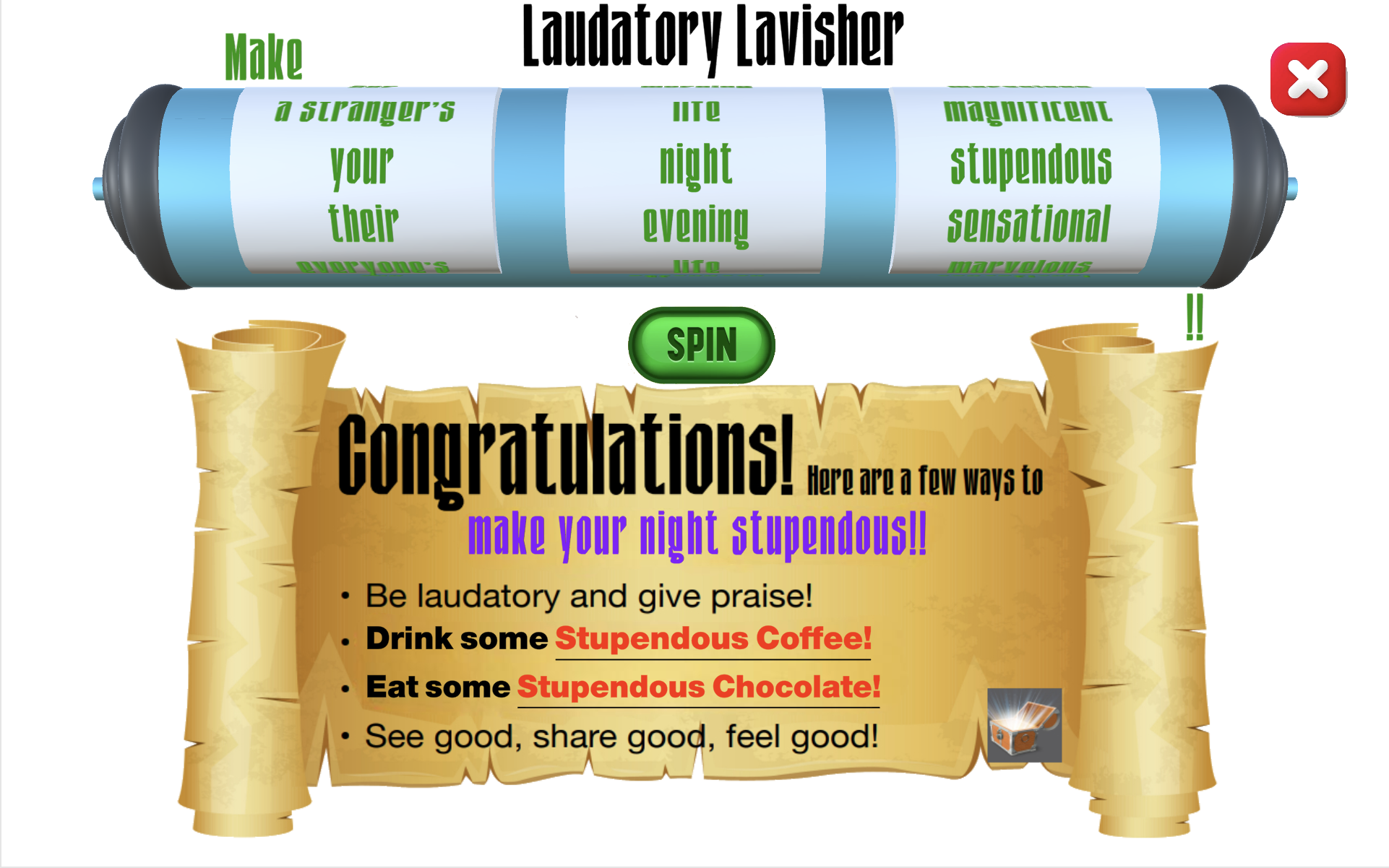 Laudatory Lavisher by Laudatory Life