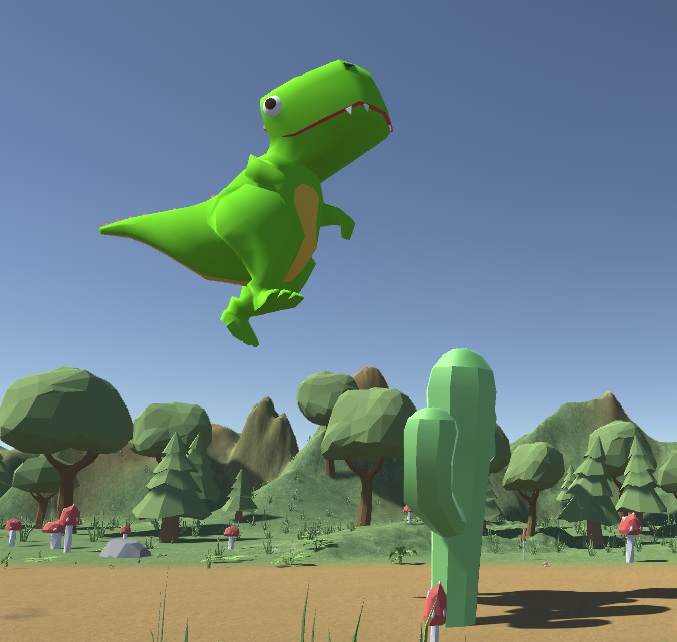 3D Trex Game by yonas-games