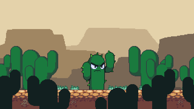 Angry Cactus by irken