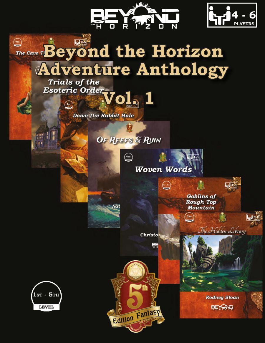 Beyond the Horizon Adventure Anthology Vol. 1: 5th Edition (5e) by ...
