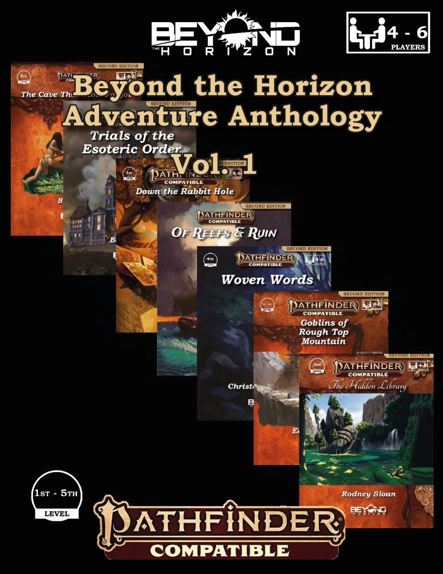 Beyond the Horizon Adventure Anthology Vol. 1: Pathfinder Second ...