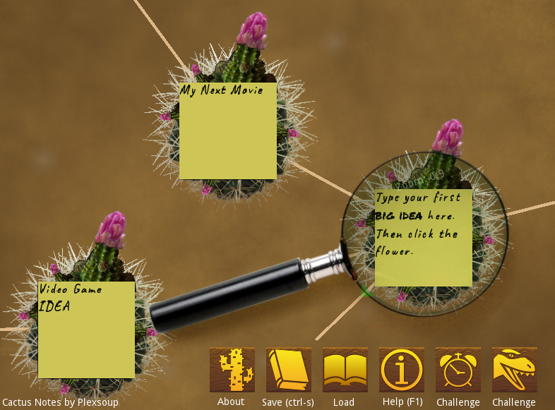 Cactus Notes by plexsoup