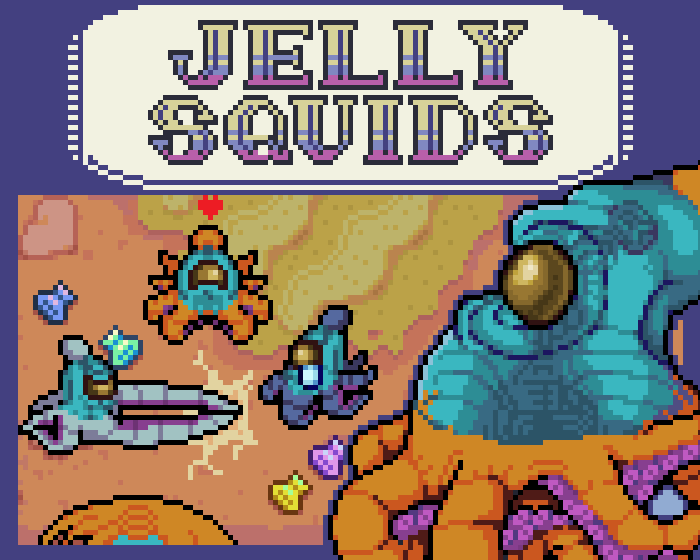 Aesthetic Enemies: Jelly Squids by Phantom Cooper