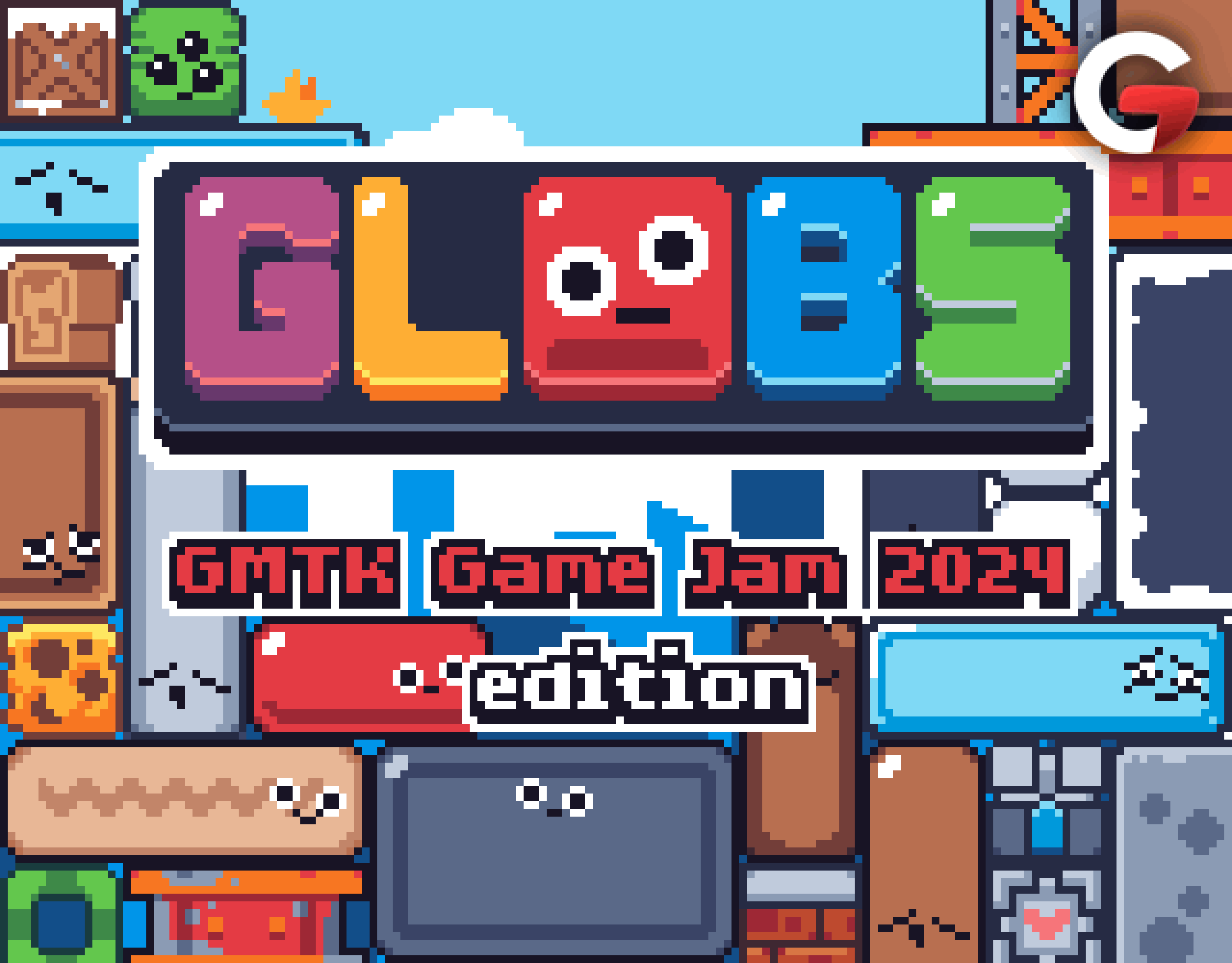 Globs (GMTK Game Jam 2024 Edition) by Yolwoocle, Theobosse, Notgoyome, Arkan Yota, strochnis ...