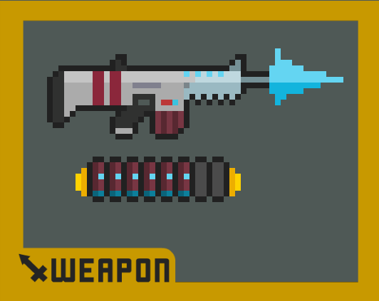 Pixel Rifle Pack (Knight) by EMSALI Assets