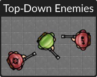 Top-Down Enemies for GameMaker by Bulletech Studios