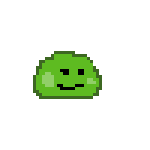 Slime Pixel Art Character by MsRanaApps