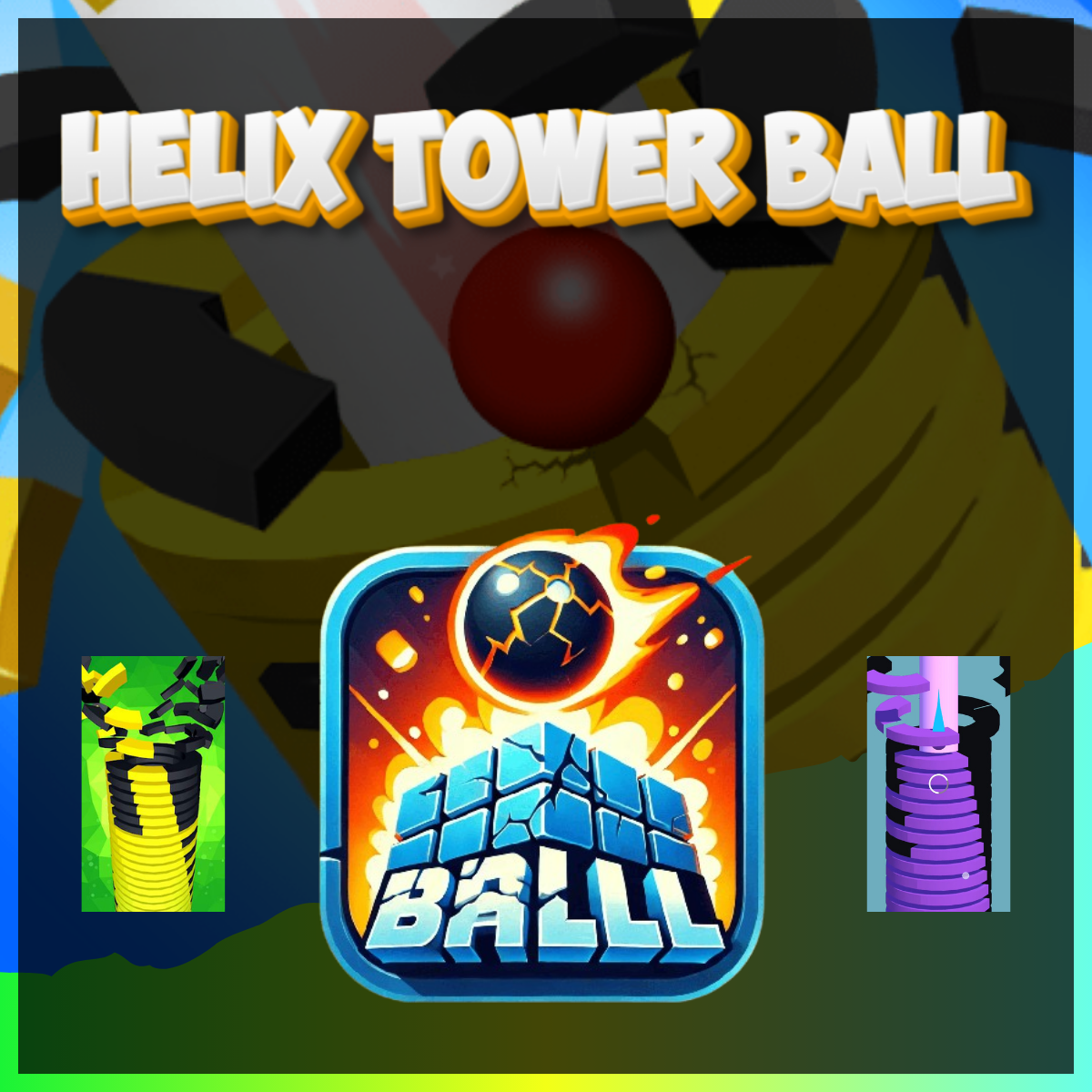 3D-Helix Tower Ball by kp'sTech
