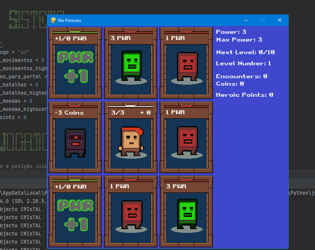 No Princess. - No Princess. "Card" Dungeon Crawl by EremitaPerdido
