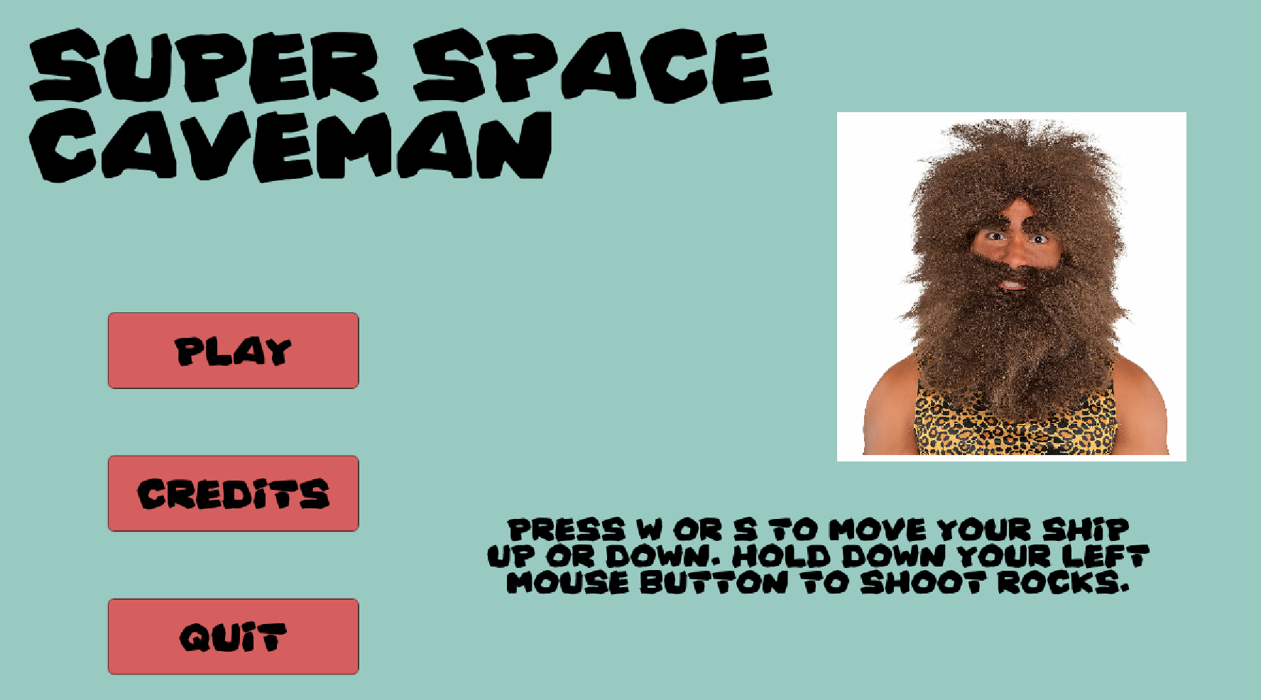 Super Space Caveman by Thedrdevin