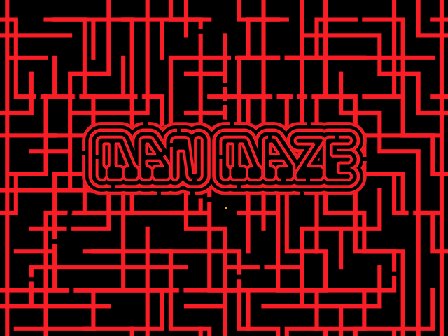 MAN MAZE by Roomba912