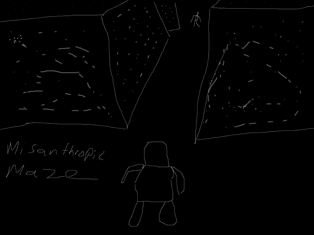 Misanthropic Maze by Skuttie