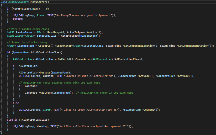 Spawners and AI Controller Attachment - itch.io