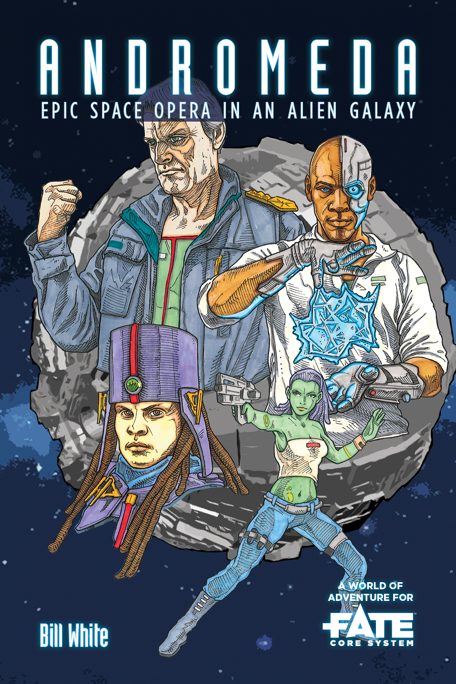 Andromeda • A World of Adventure for Fate Core by evilhat