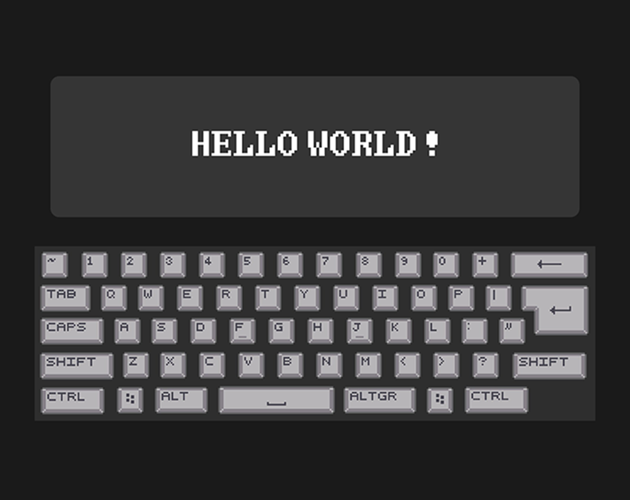 Pixel Keyboard by Indian Ocean Assets