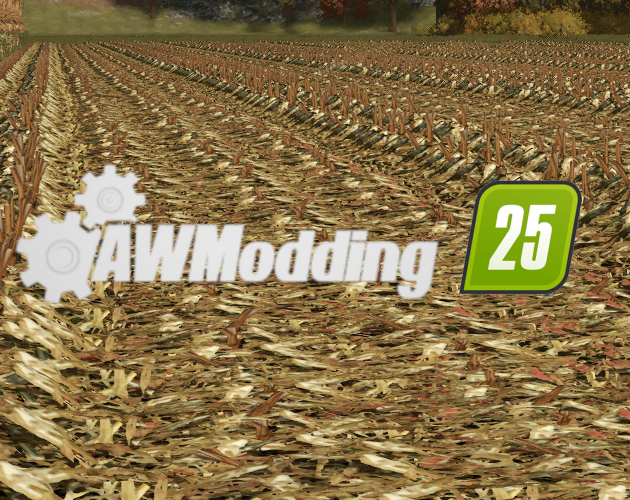 Corn Trash FS25 by AWModding
