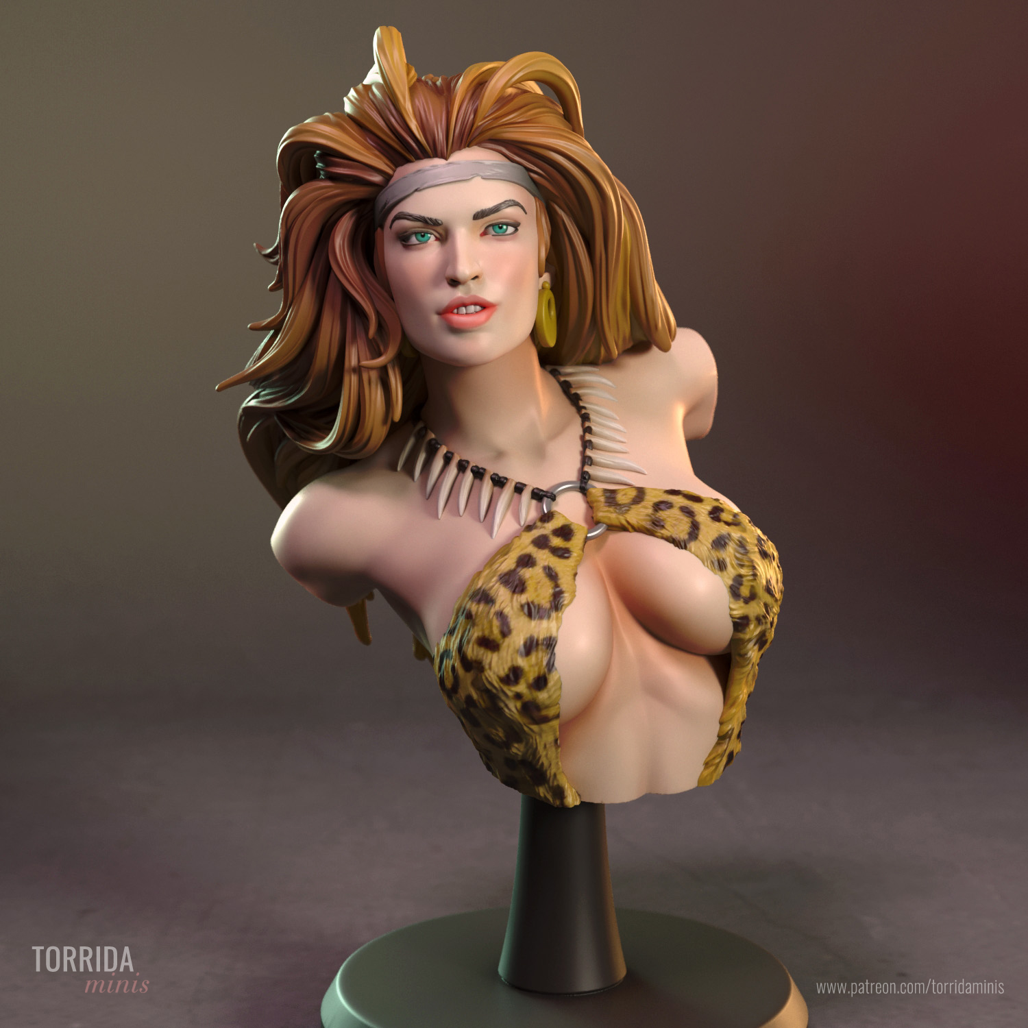 202411 - Shanna the She-Devil bust by Torrida Minis