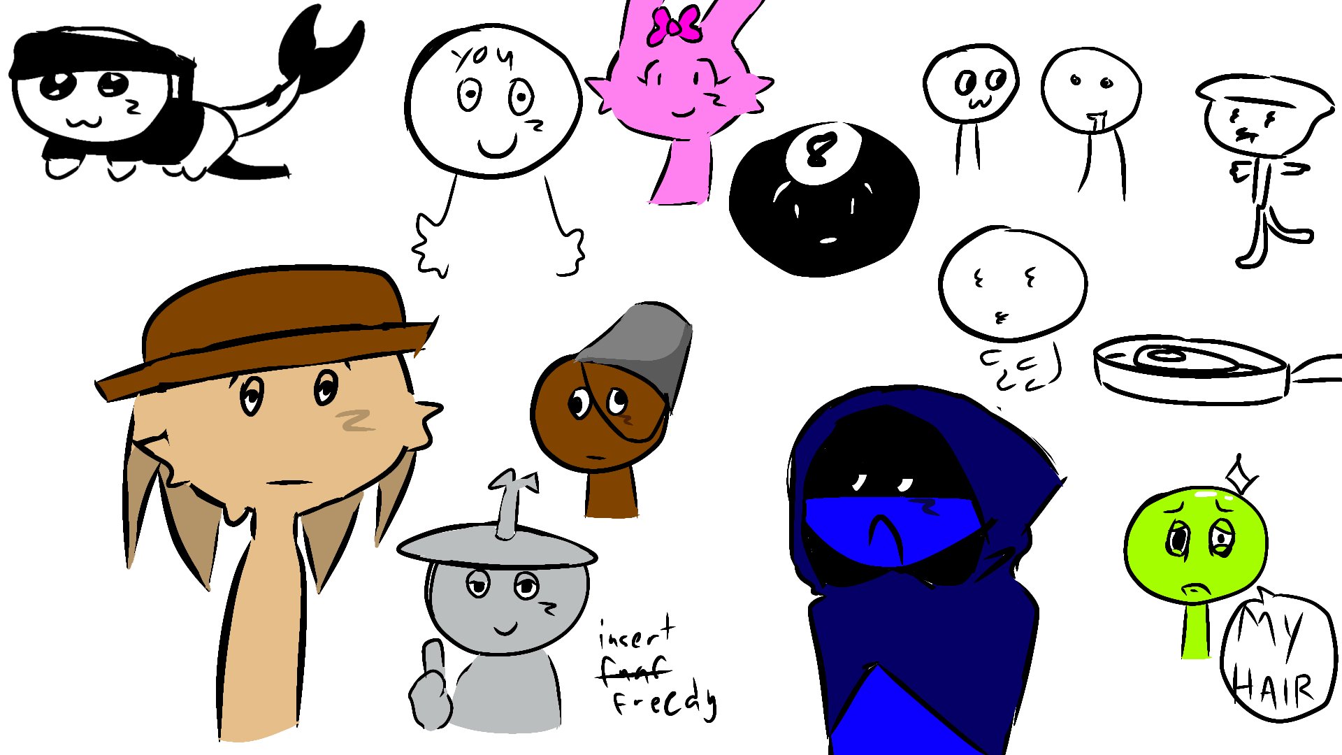 Sprunki but i first time maded a mod (added mr scissors) by ...