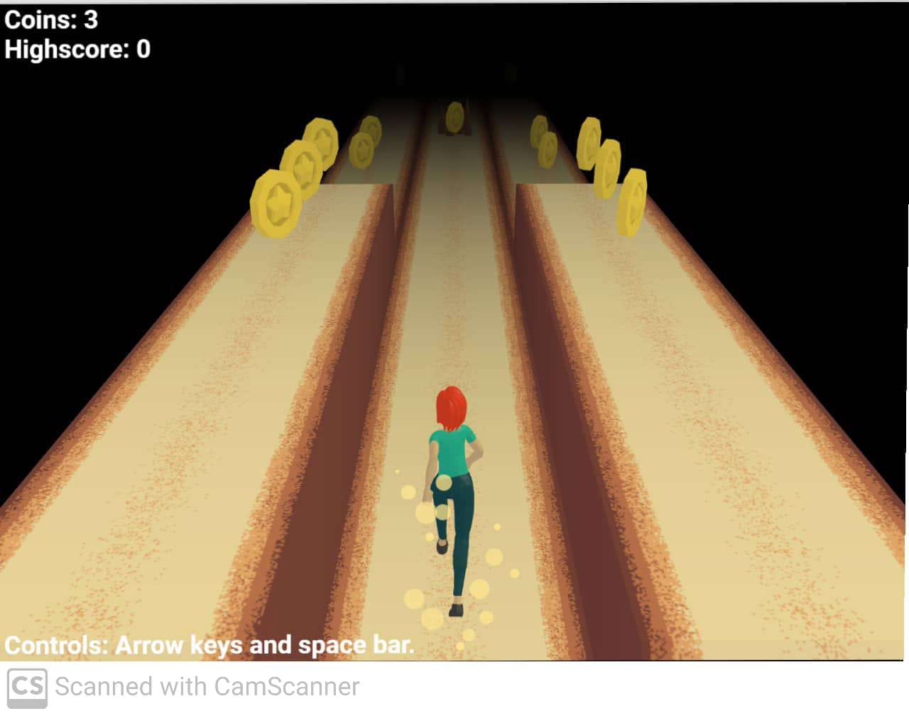 3d lane runner coins by Ghulam Farid