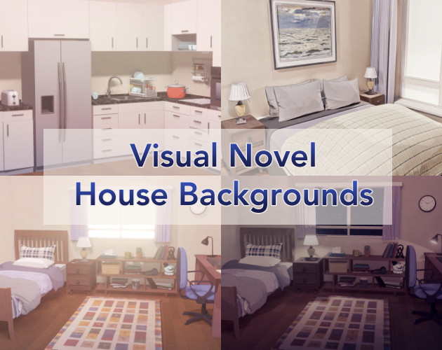 Visual Novel House Backgrounds by Spiral Atlas