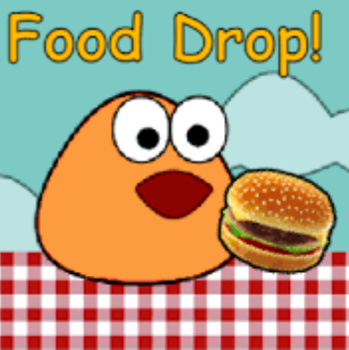 Pou Food Drop by KezonDev