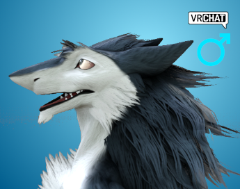 ZealotDKD Sergal Male(Vrchat Blender) by ZealotDKD