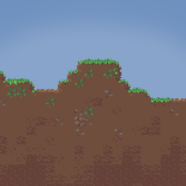Dirt and Grass Tileset by Polar_34